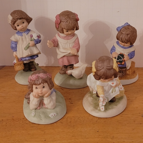 Hallmark | Accents | Vintage 983 Abby Hallmark Figurines | Poshmark